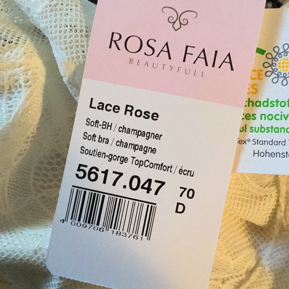 Rose Faia | Intimates & Sleepwear | Rosa Faia Non Wire | Poshmark
